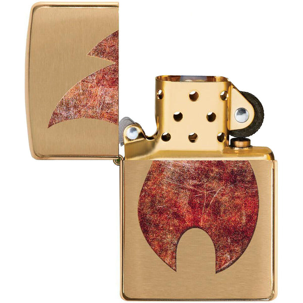 ZIPPO RUSTY FLAME DESIGN – Outdoor.com.kw